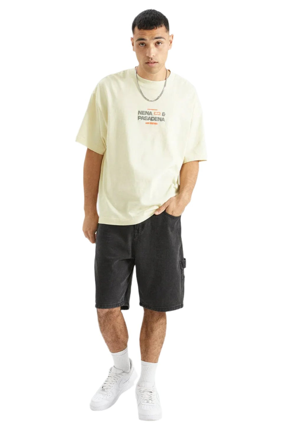 Nena And Pasadena - NXP Built Carpenter Short - Black – 88 Jeans